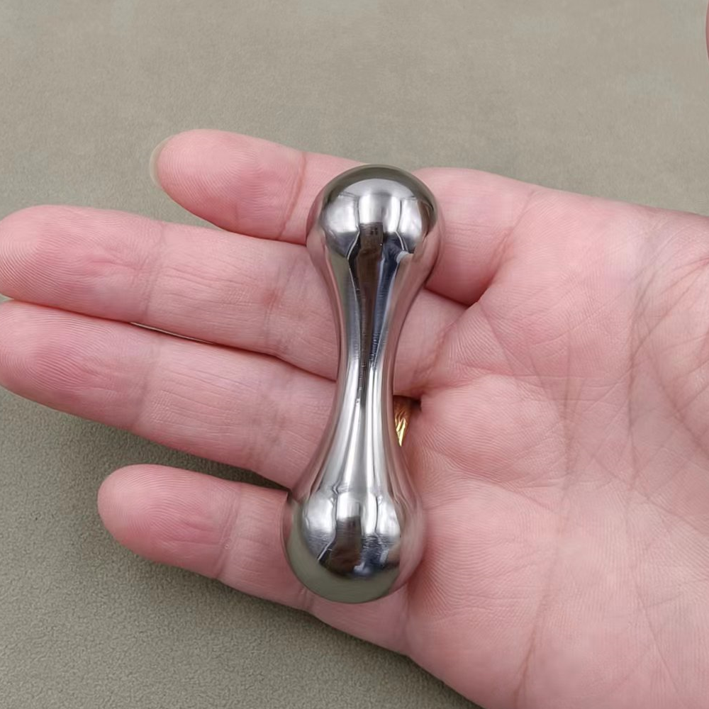 Knucklebone Titanium Fidget Toy Worry Finger skill Paracord stress – yc-ti